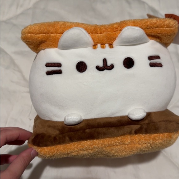 Pusheen | Bedding | Pusheen Smores Plush Toy White Brown And Orange ...